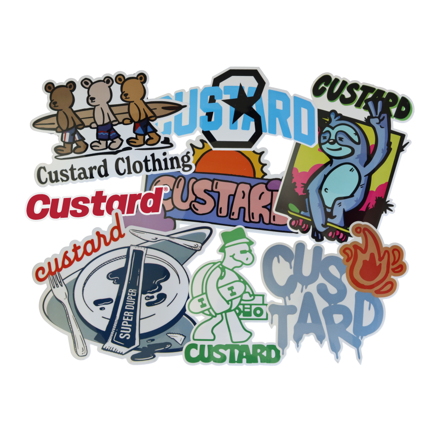 Custard Sticker Pack – Custard Clothing