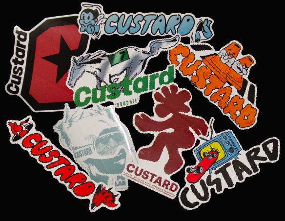 Custard Sticker Pack – Custard Clothing